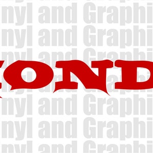 Honda Logo Decal / Sticker - High Quality - Etsy