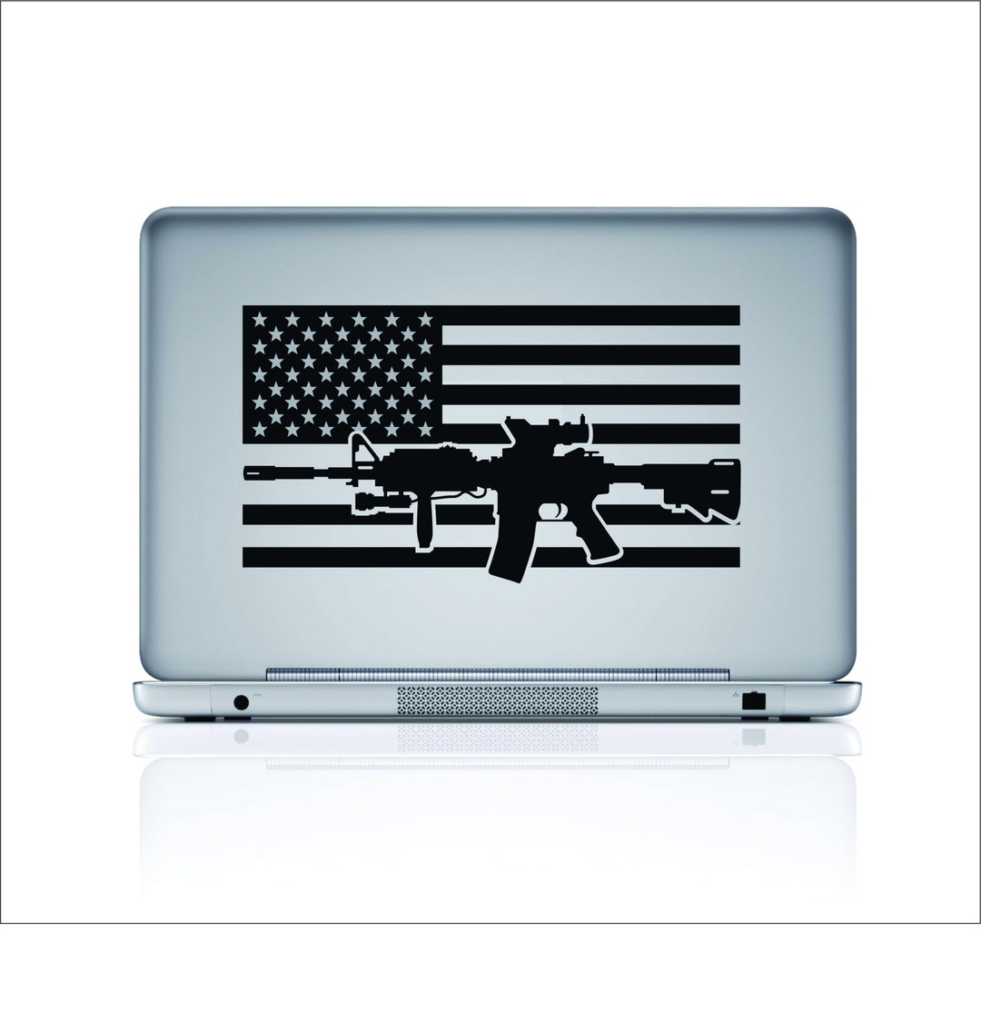 AR-15 American Flag Decal / Sticker - Etsy