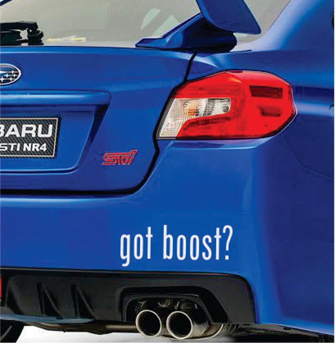 Got Boost? Vinyl Decal / Sticker - Etsy