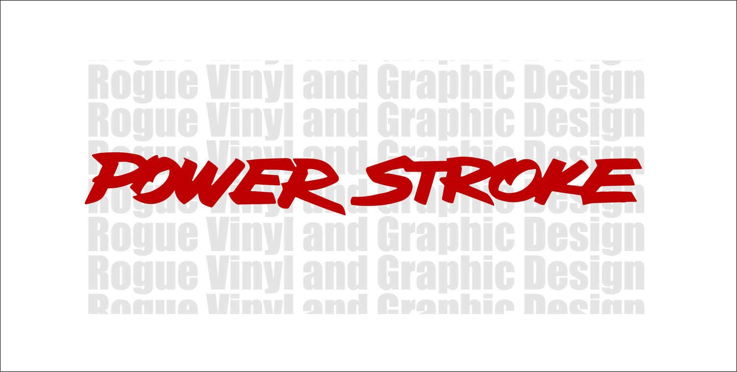 Ford Power Stroke Decal / Sticker | Etsy