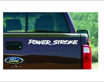 Powerstroke 7.3L Diesel Truck Decal Sticker Ford Turbo F250 F350 Window ...