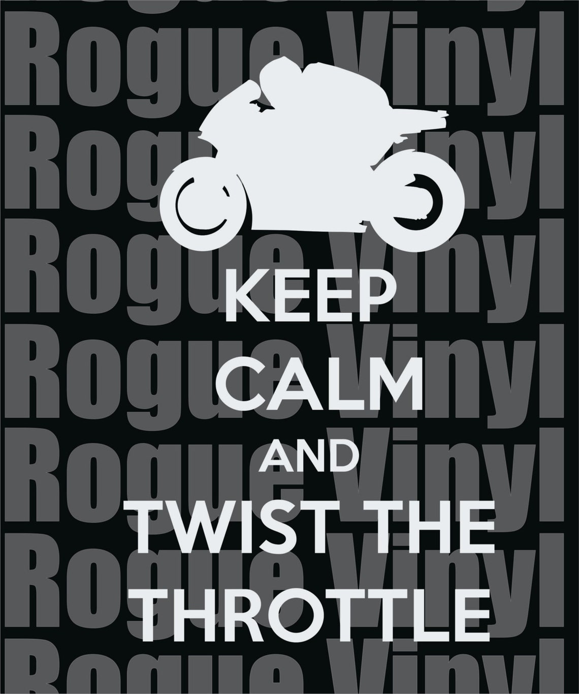 Keep Calm and Twist the Throttle Decal / Sticker Free - Etsy
