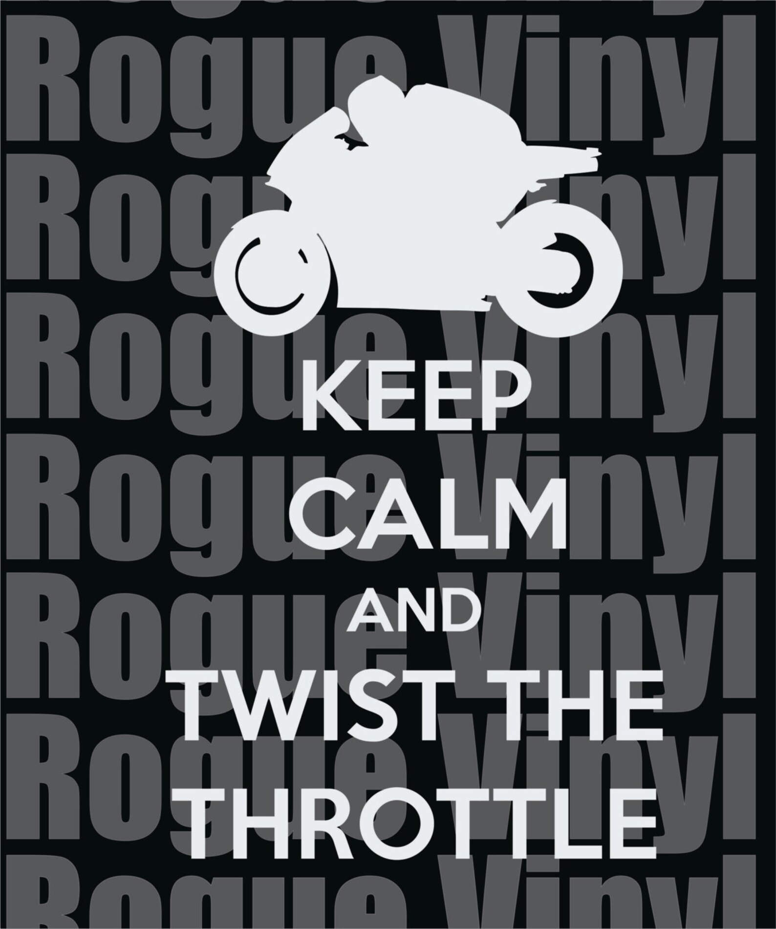 Keep Calm and Twist the Throttle Decal / Sticker Free - Etsy