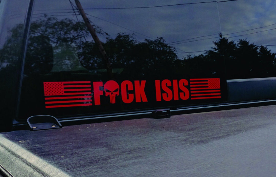 F_ck Isis Vinyl Decal / Sticker Punisher Super High Quality - Etsy