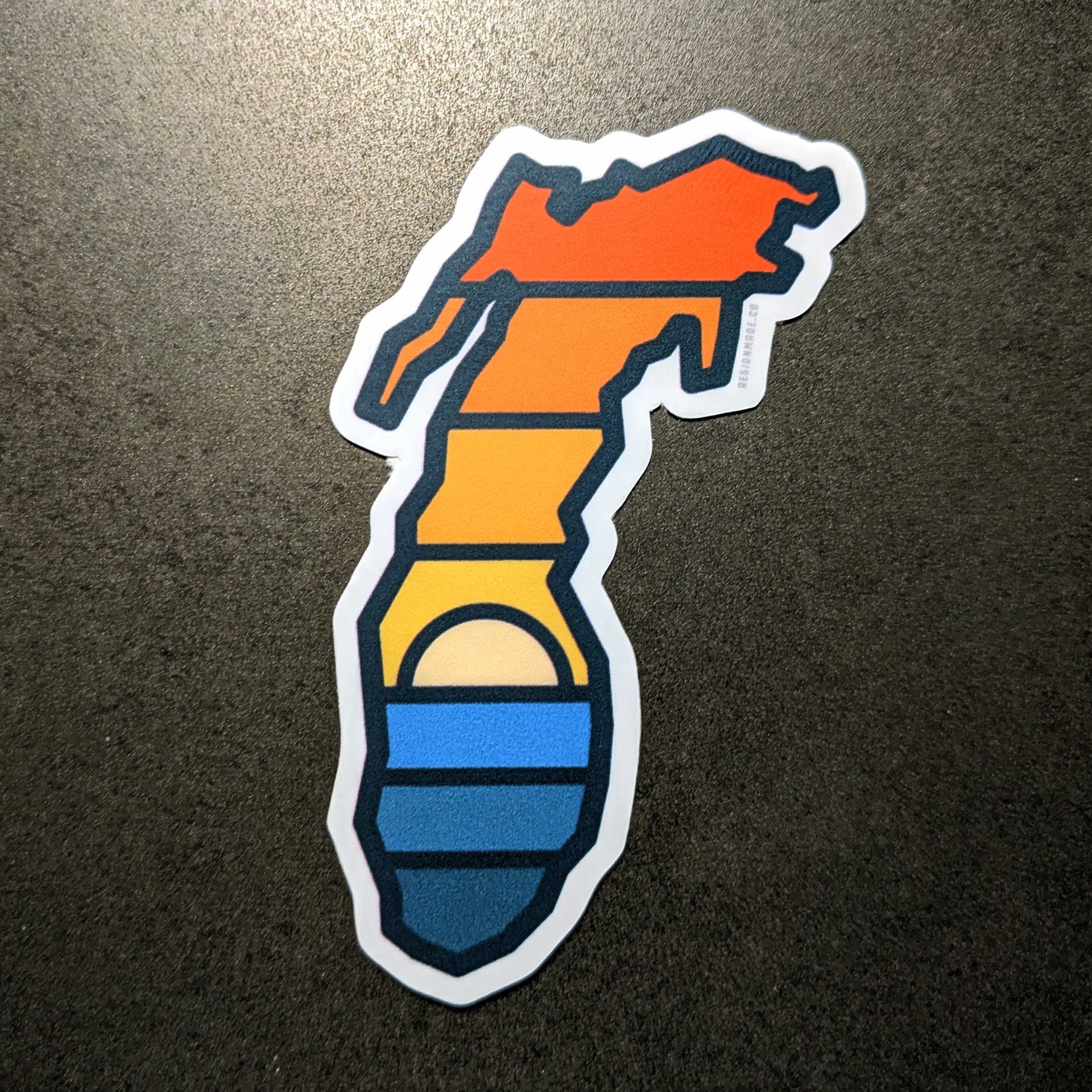 Lake Michigan Sticker - Etsy