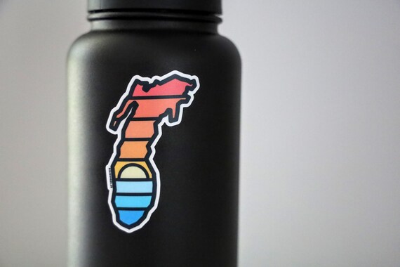 Lake Michigan Sticker | Etsy