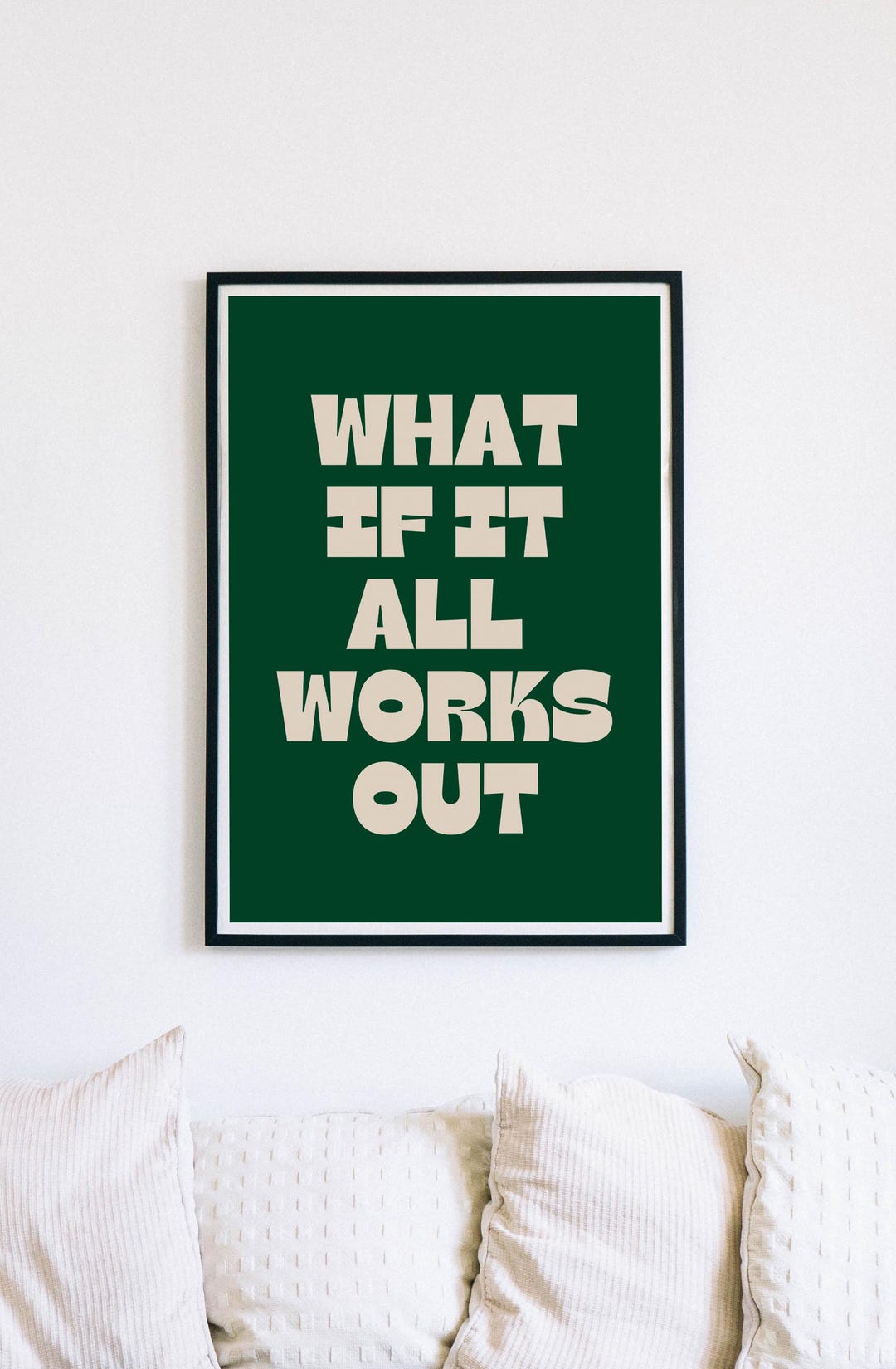 Mid Century Modern Motivational Quote Print: Retro Wall Art (PDF ...