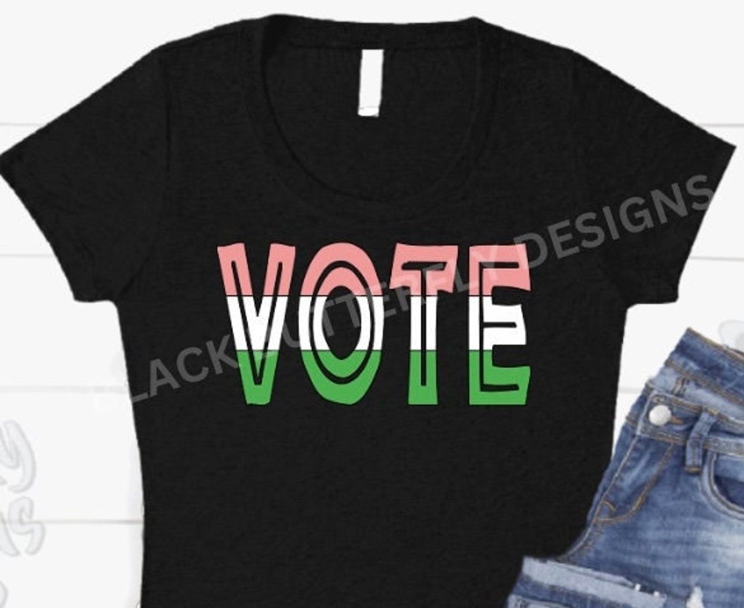 VOTE (glitter Design) All Color Combos - Etsy