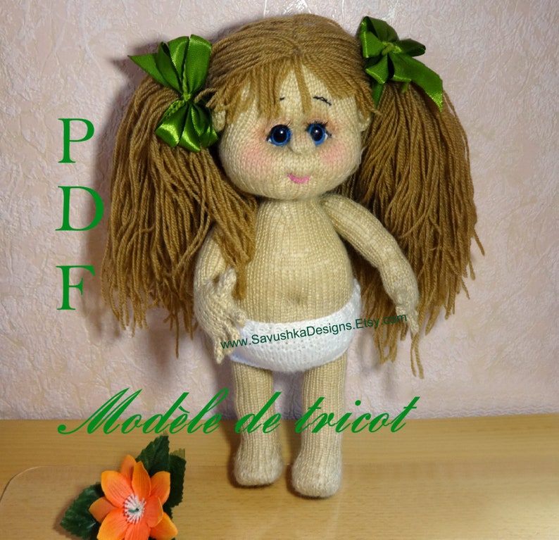 Knitted Doll Amigurumi Pattern, Toy Knitting Patterns - Etsy