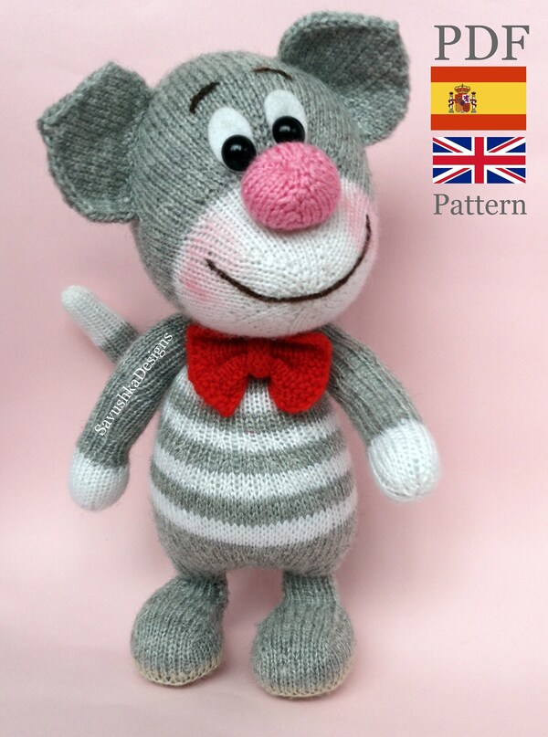 Cats Knitting Pattern - Etsy Canada