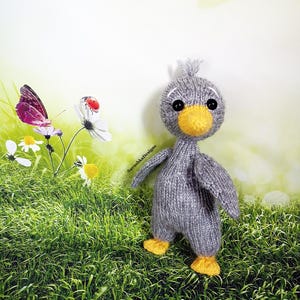 Goose Knitting Pattern PDF, Cute Gosling Amigurumi Tutorial, Spring ...