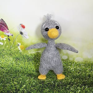 Goose Knitting Pattern PDF, Cute Gosling Amigurumi Tutorial, Spring ...