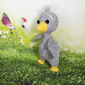 Goose Knitting Pattern PDF, Cute Gosling Amigurumi Tutorial, Spring ...