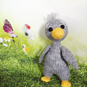Goose Knitting Pattern PDF, Cute Gosling Amigurumi Tutorial, Spring ...