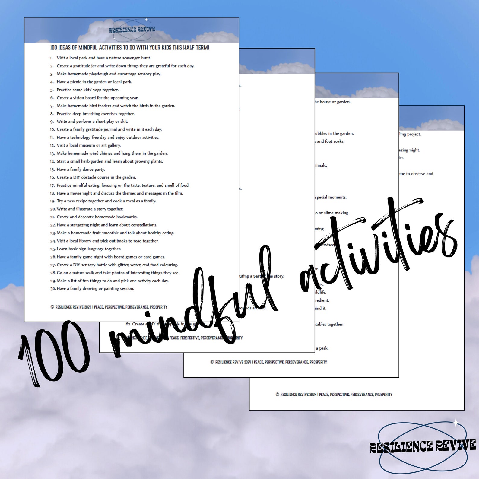 100 MINDFUL Things to Do in Half Term, Mindful Activites for Kids ...