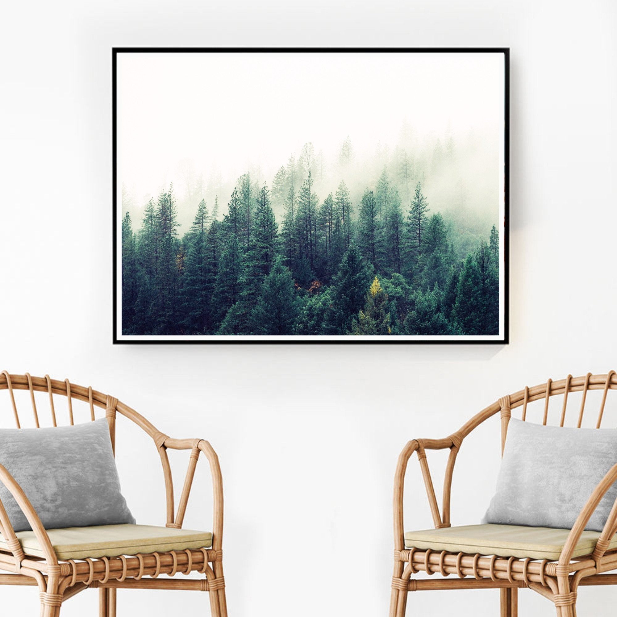 Forest Poster Forest Art Woods Print Woods Photography | Etsy