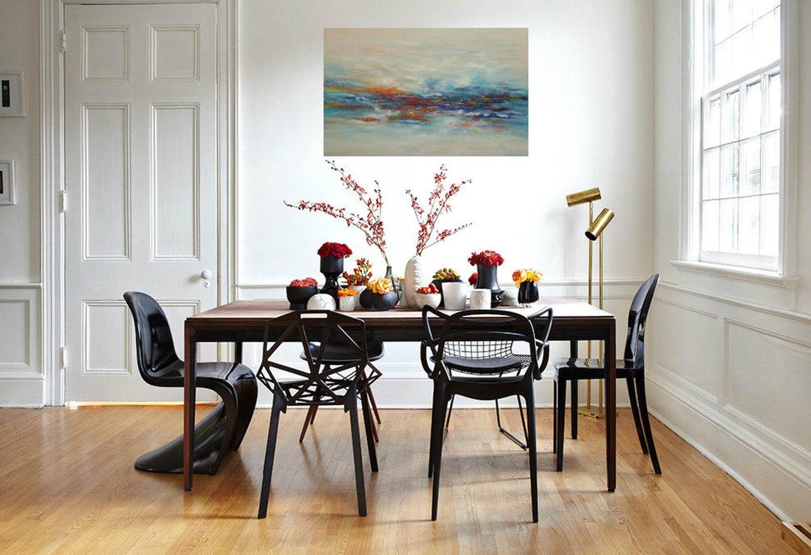 Gift for Husband Original Abstract Art Painting Gift for Mens - Etsy