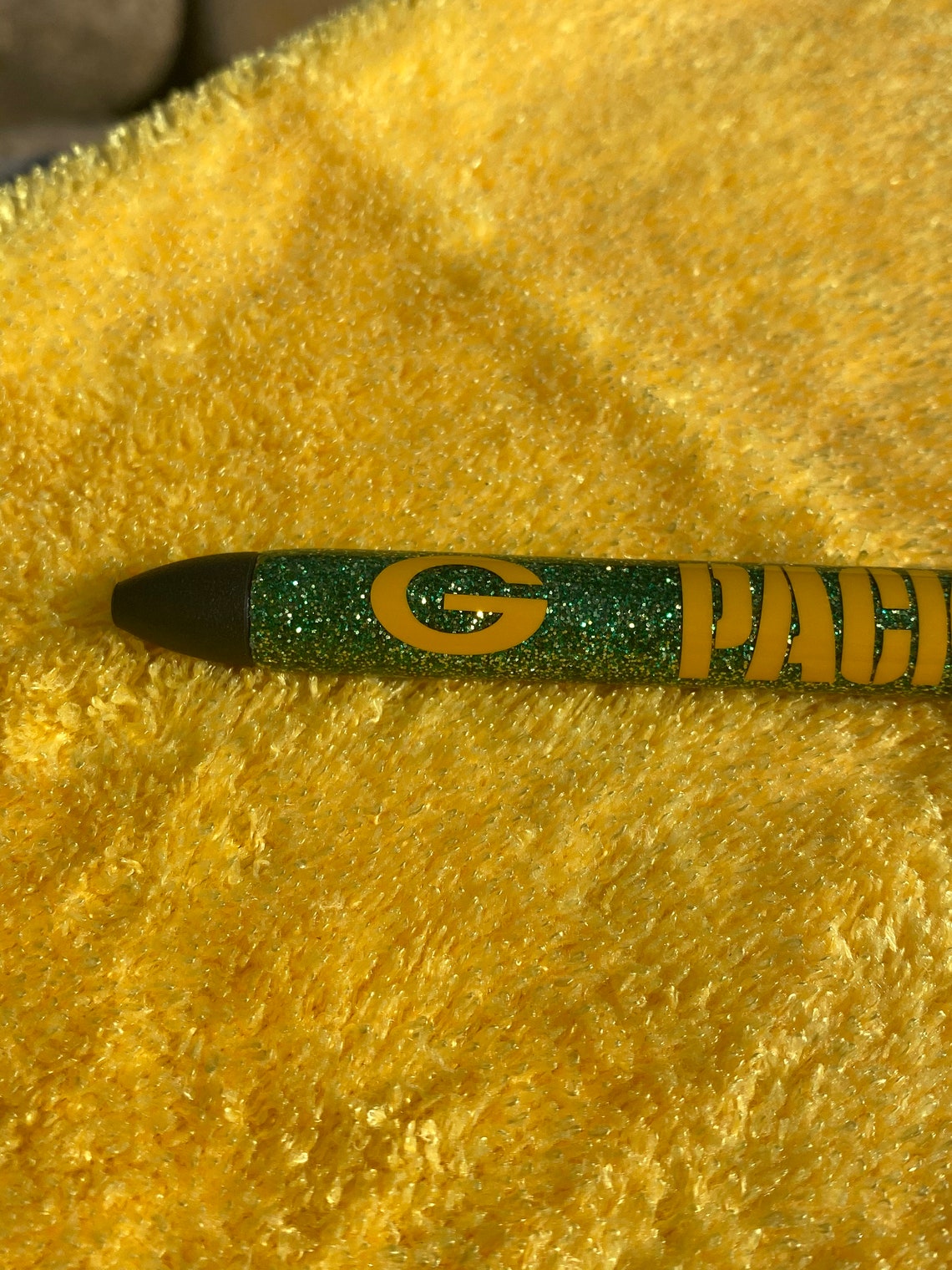 Green Bay Packers Glitter Pen / Great Gift / Present / Glitter - Etsy