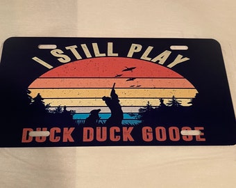 Duck Hunting License Plate - Etsy