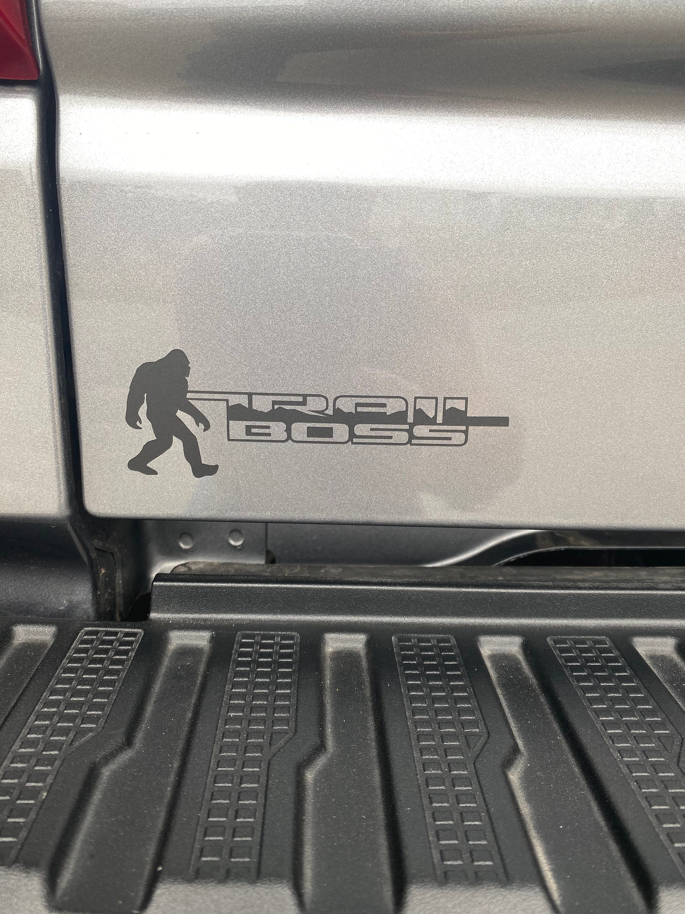 Trail Boss Decal / Decals / Big Foot Decal / Bigfoot Decals / Great ...