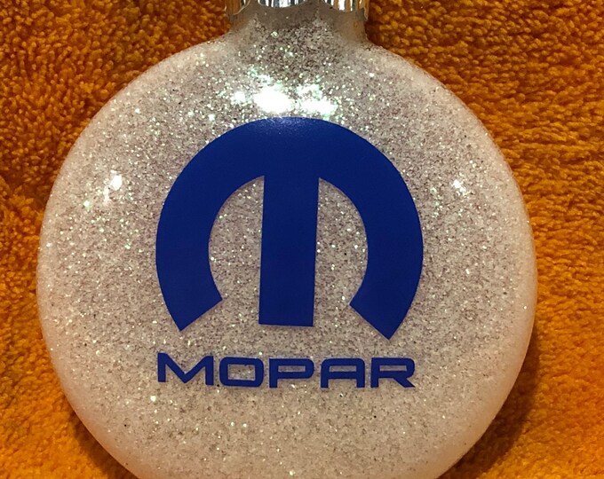 Large Glass Dodge Mopar Inspired Christmas Ornaments / Great Gifts and ...