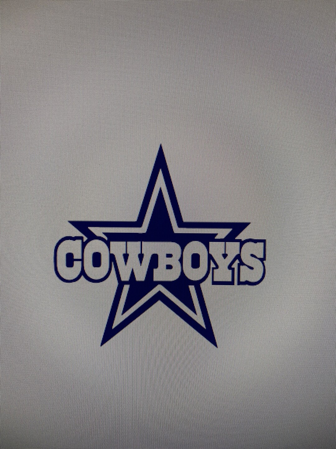 Cowboys Decal / Car and Truck Decals - Etsy