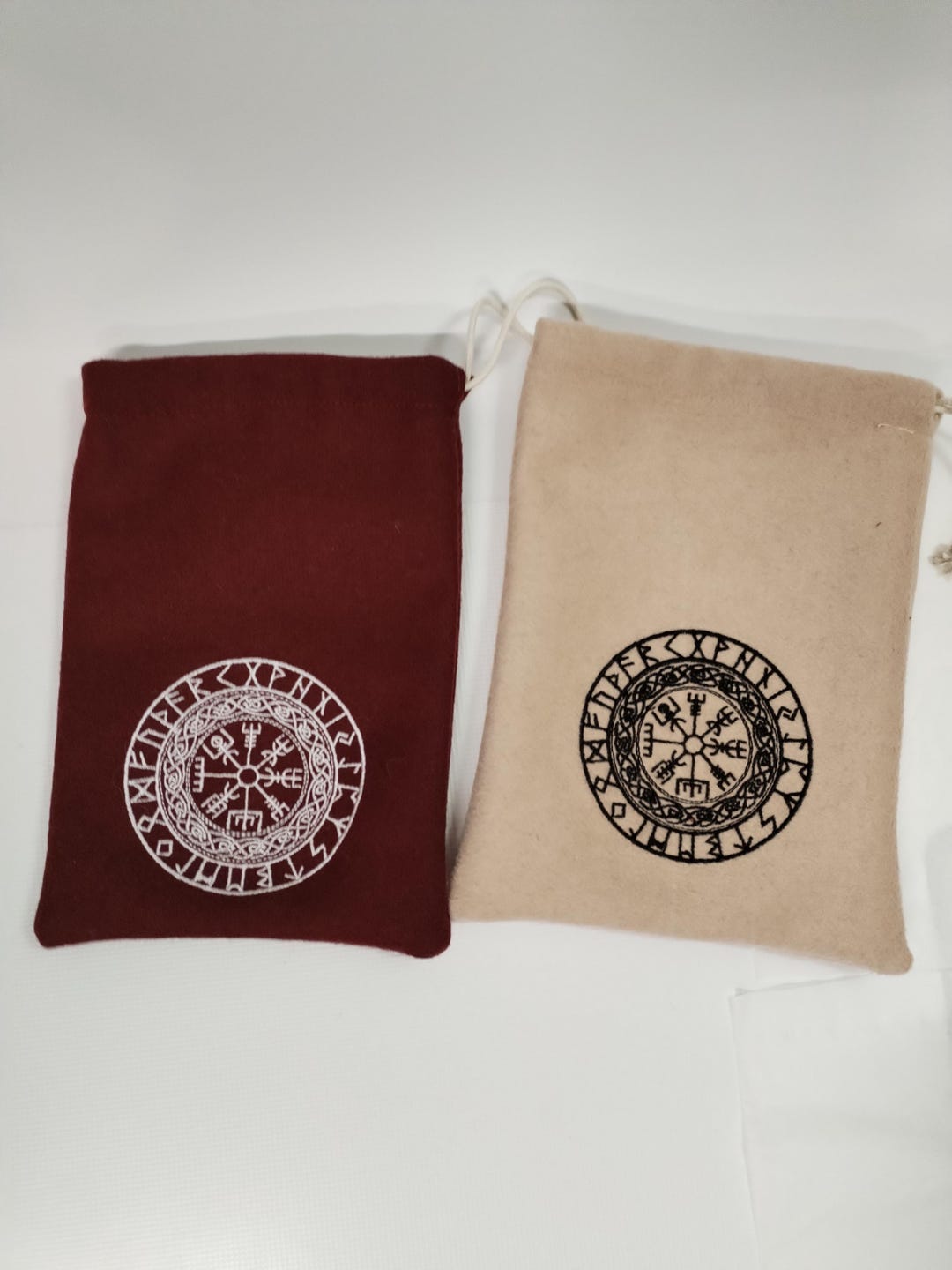 Medieval Purse, Medieval Bag, Wool Bag, Bag With Celtic Embroidery ...