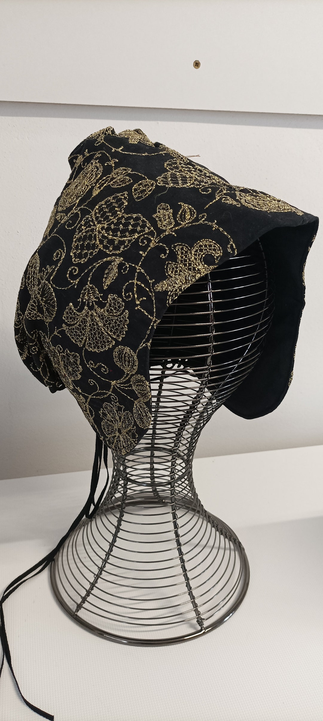 Renaissance Headdress, Renaissance Bonnet, Woman Hat, Renaissance Hat ...