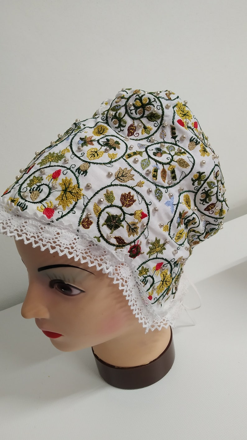 Renaissance Headdress Renaissance Bonnet Woman Hat | Etsy
