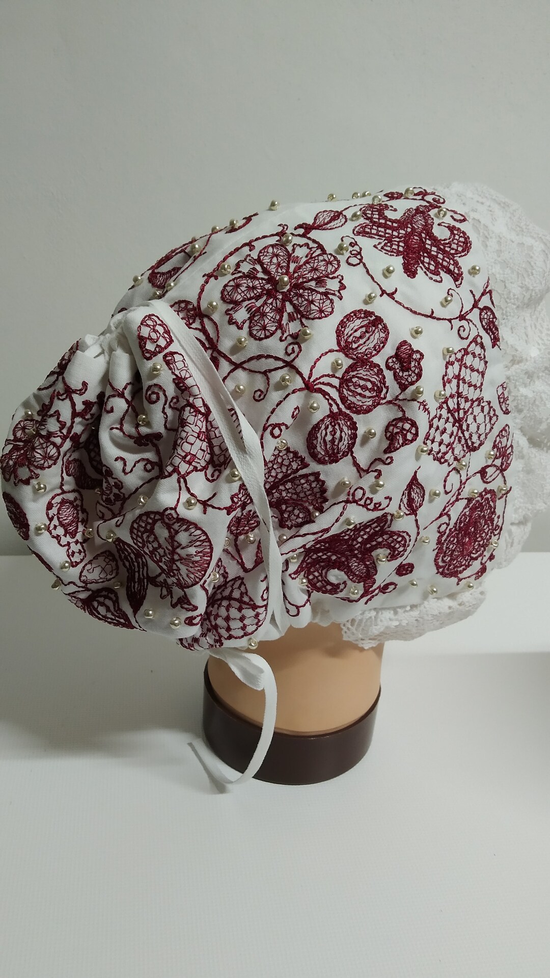 Renaissance Headdress, Renaissance Bonnet, Woman Hat, Renaissance Hat ...