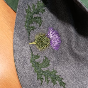 Fantasy Costume, Woolen Cape, Elf Costum, Cosplay, Thistle Design ...