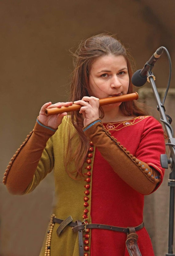 Medieval Flute Player