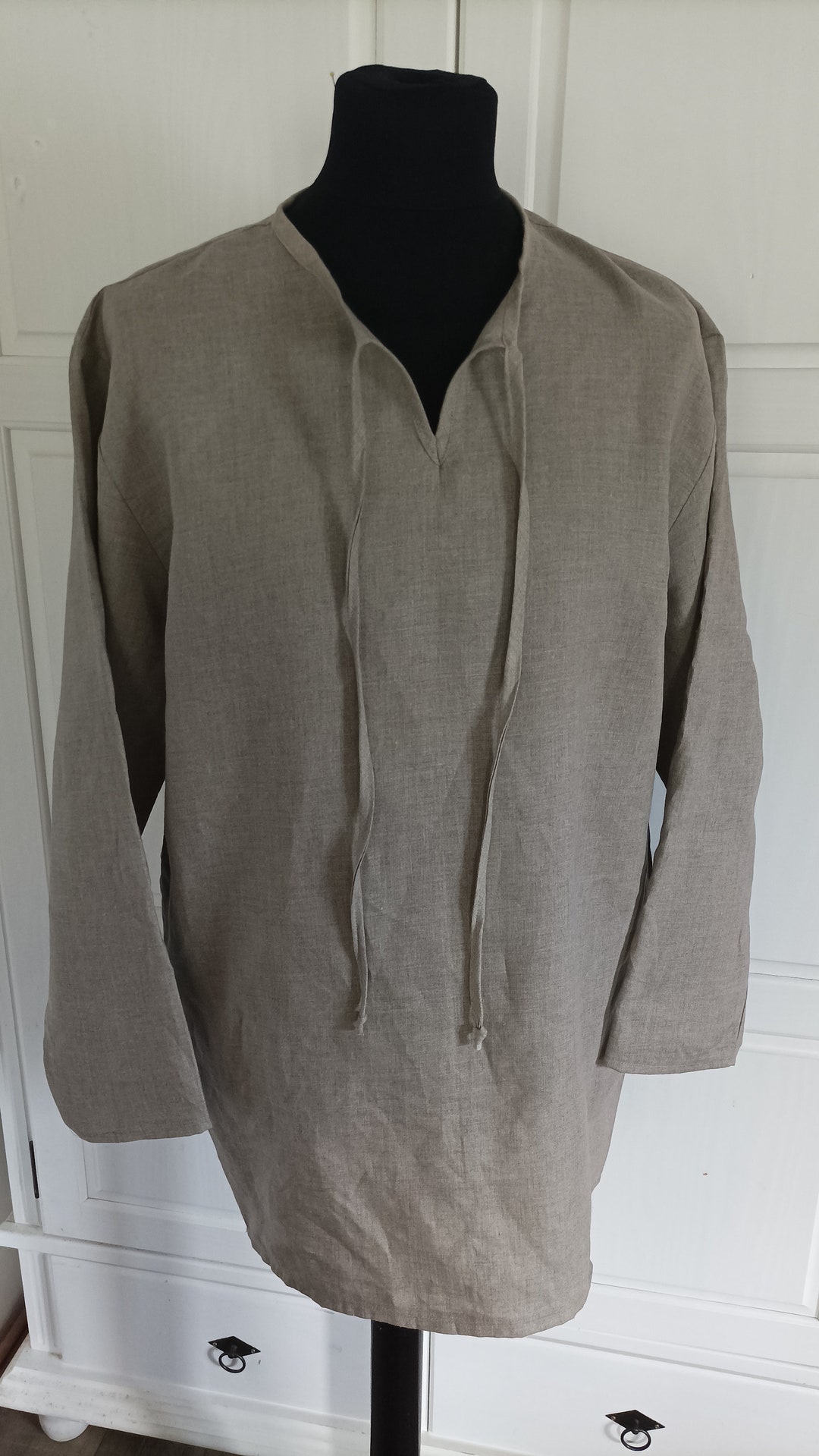 Medieval Shirt, Linen Shirt, Historical Costume - Etsy