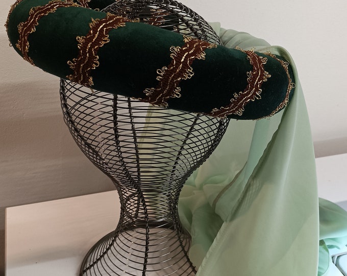 Medieval Headdress, Fantasy Headdress, Medieval Hat, Larp, Fantasy ...