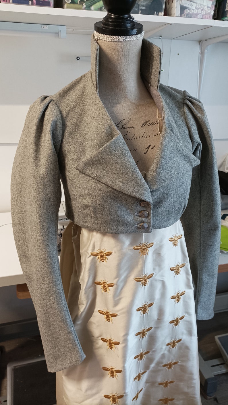 Regency Empire Jacket Spencer Regency Spencer Empire - Etsy