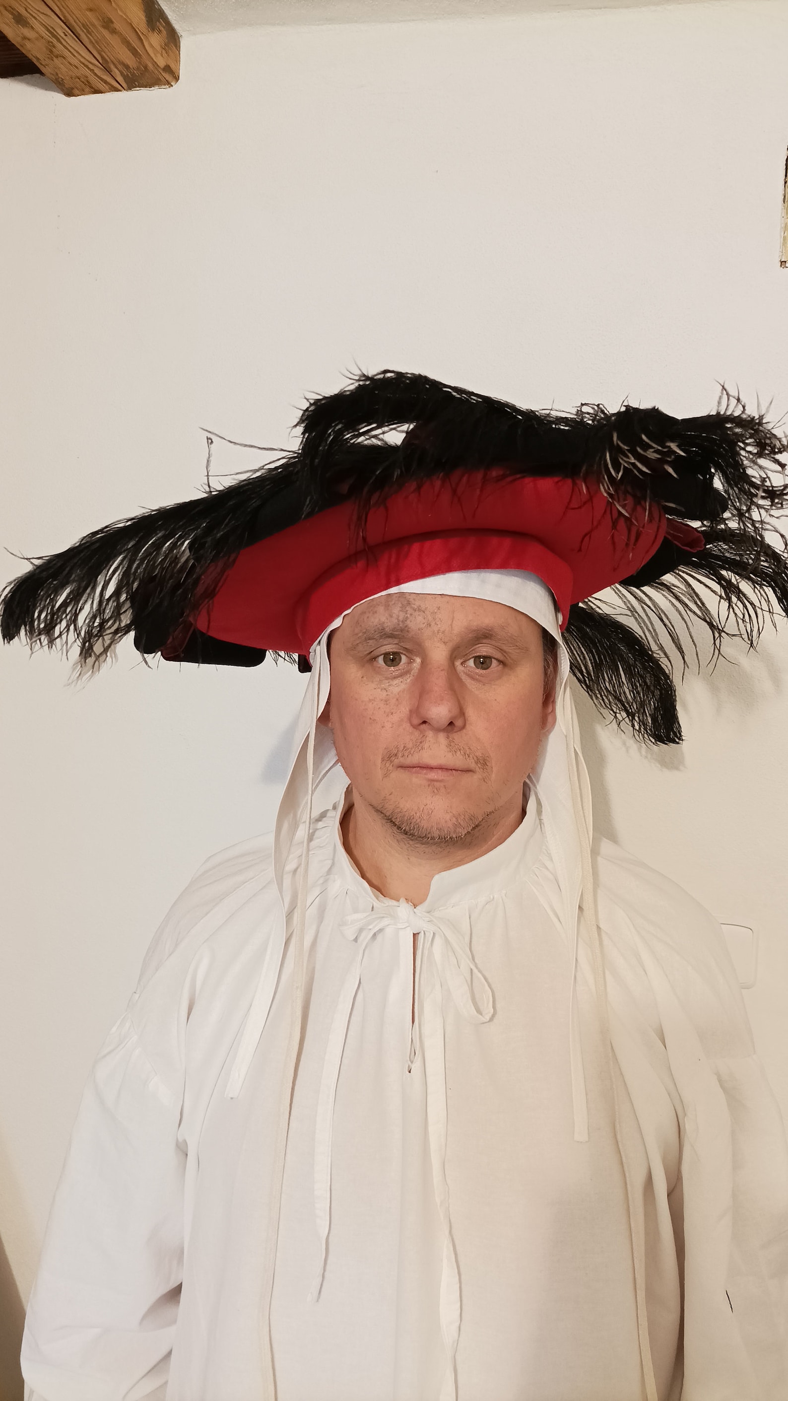 Renaissance Hat, Landsknecht Hat, Men Hat, Slashed Hat, Costume ...