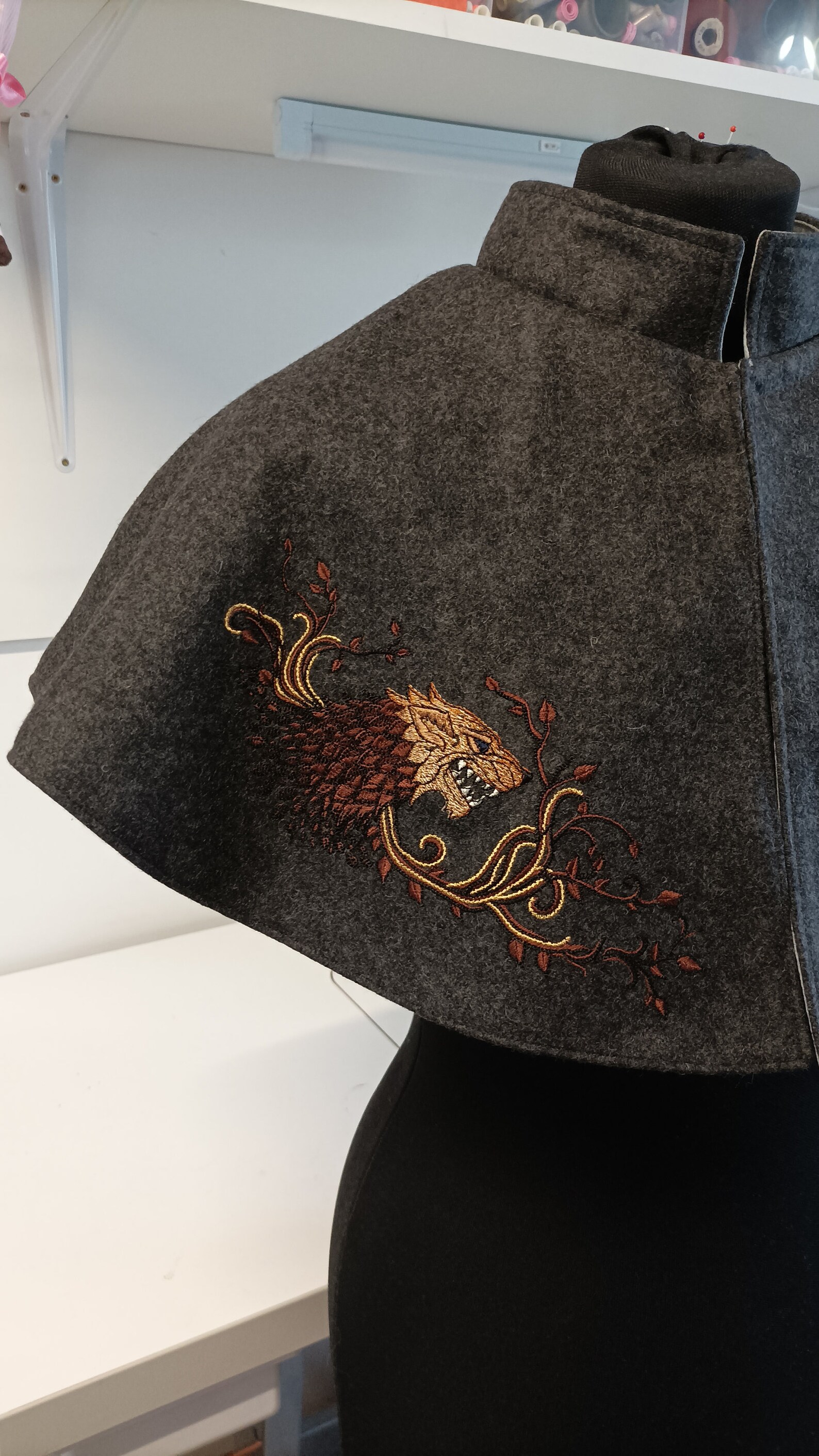 Fantasy Costume, Woolen Cape, Cosplay Costume - Etsy