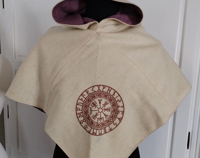 Custom Embroidered Medieval Hood MADE TO ORDER - Etsy Canada