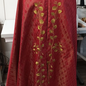 Medieval Cloak, Fantasy Costume, Fantasy Cloak, Brocade Cloak - Etsy