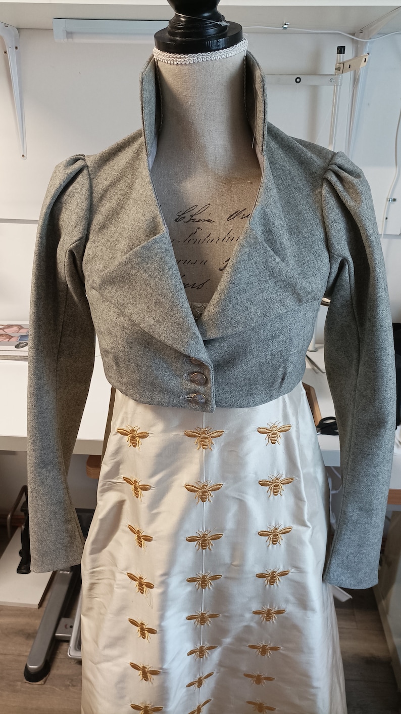 Regency Empire Jacket Spencer Regency Spencer Empire - Etsy