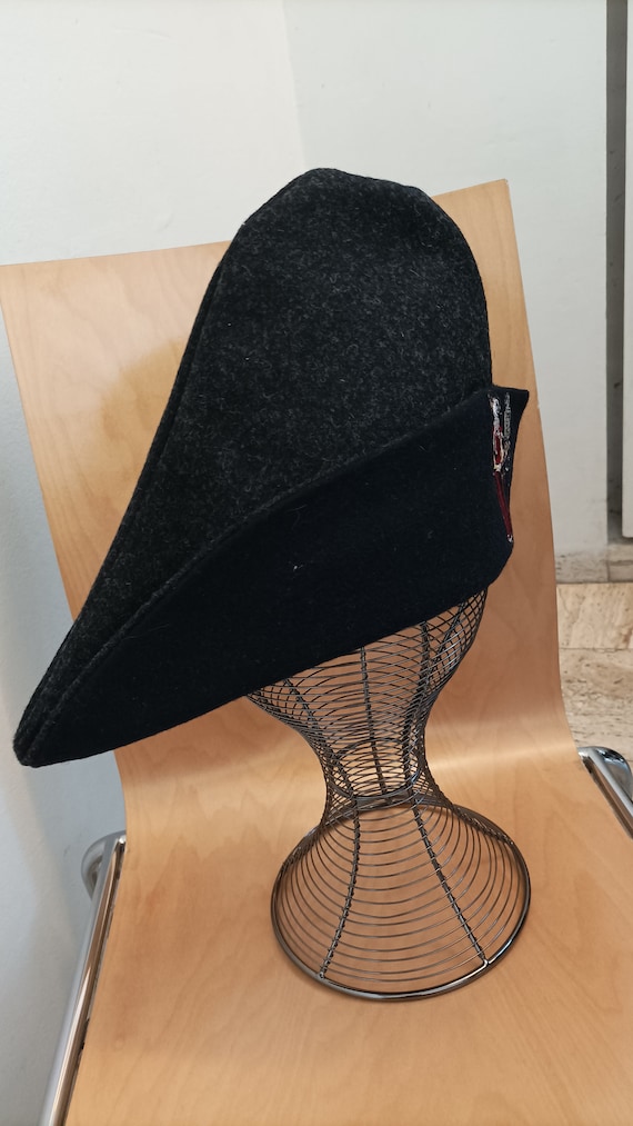 Medieval Hat Historical Hat Woolen Medieval Hat Embroidered | Etsy