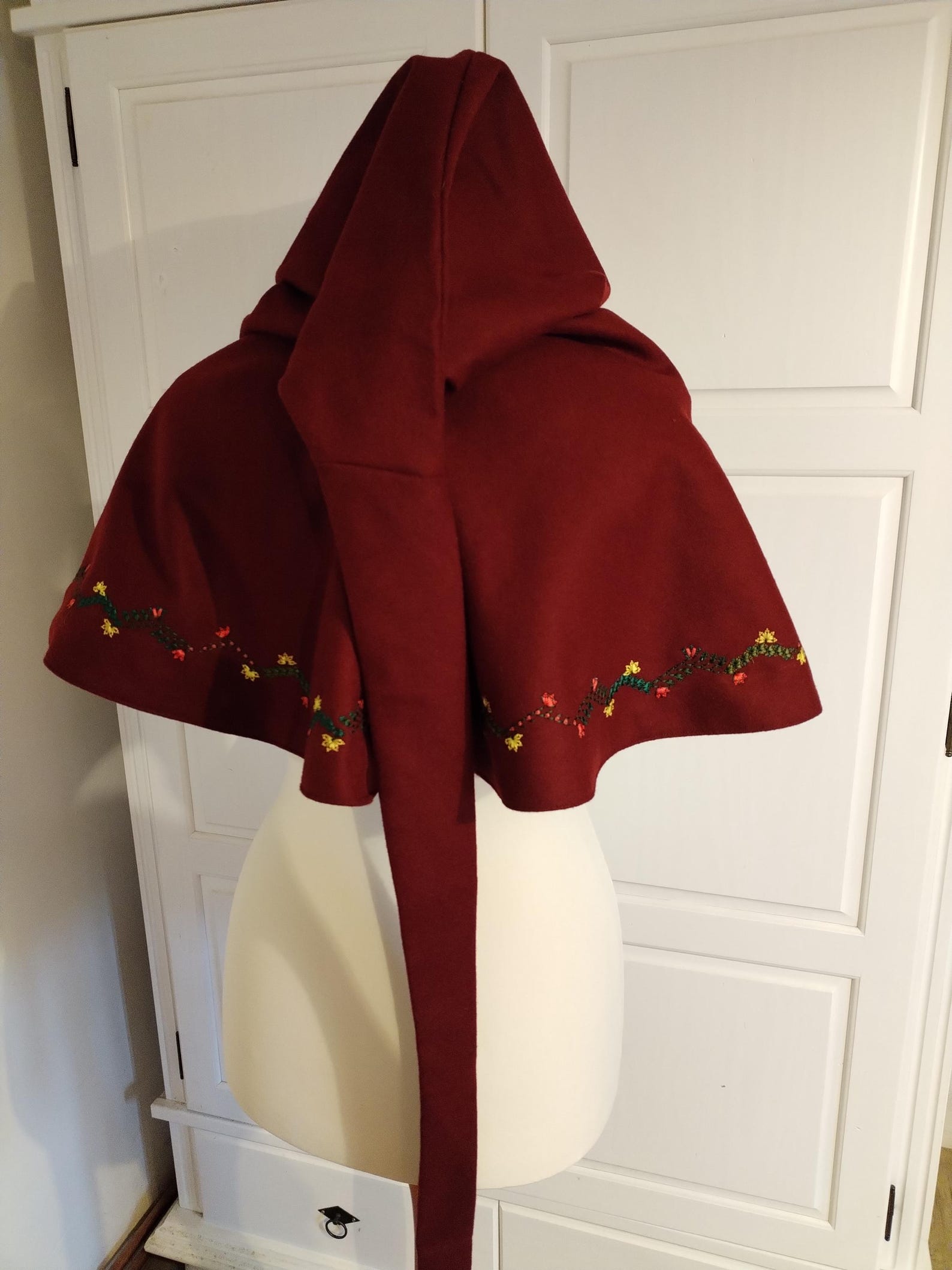 Medieval Costume, Woolen Cape, Elf Costum, Cosplay, Medieval Hood ...