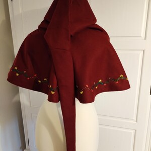 Medieval Costume, Woolen Cape, Elf Costum, Cosplay, Medieval Hood ...