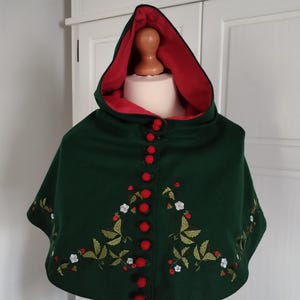 Medieval Costume, Woolen Cape, Elf Costum, Cosplay, Medieval Hood ...