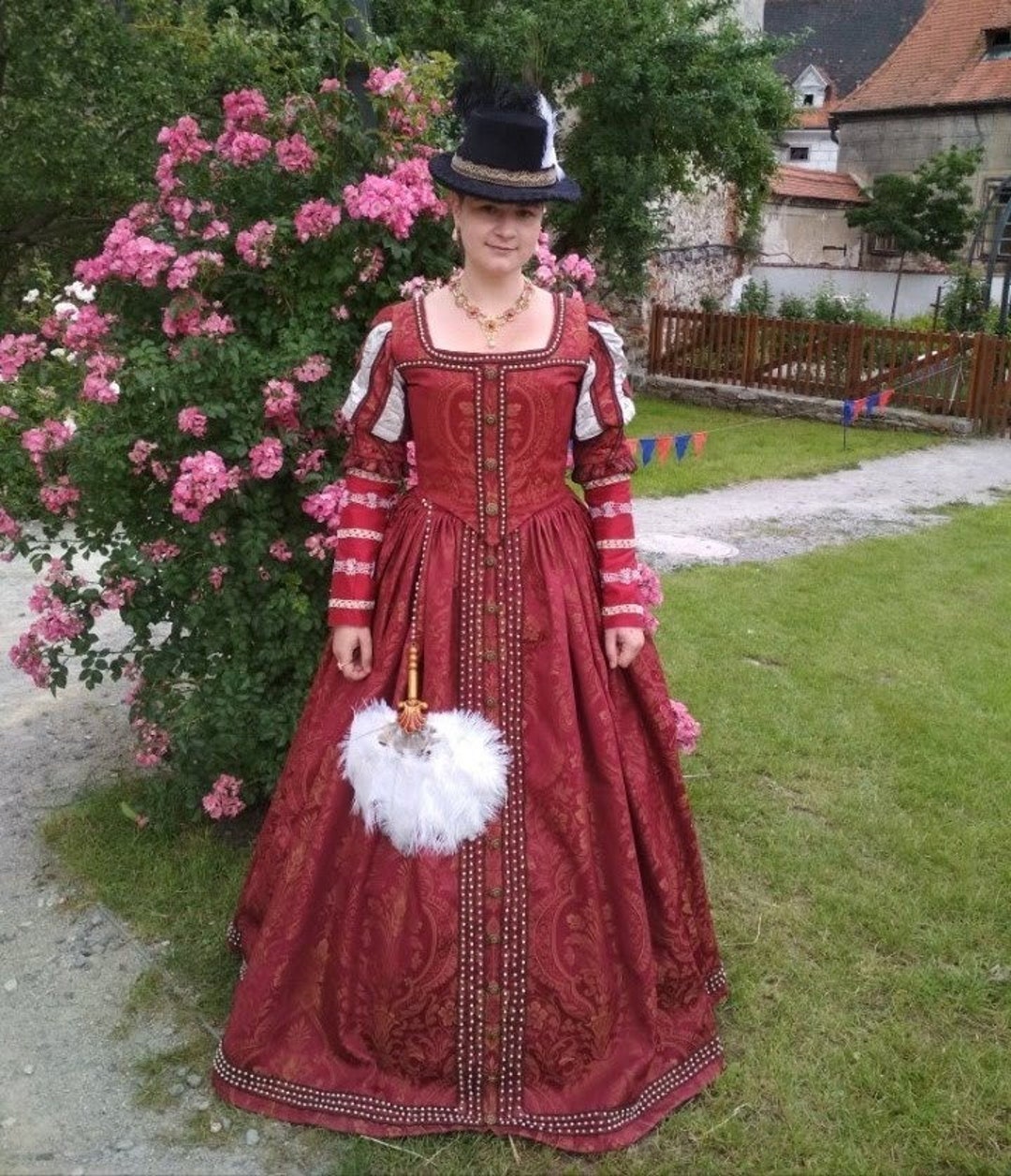 Renaissance Woman Dress, Renaissance Dress, Historical Costume ...