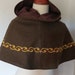 Medieval Costume, Woolen Cape, Elf Costum, Cosplay, Medieval Hood - Etsy