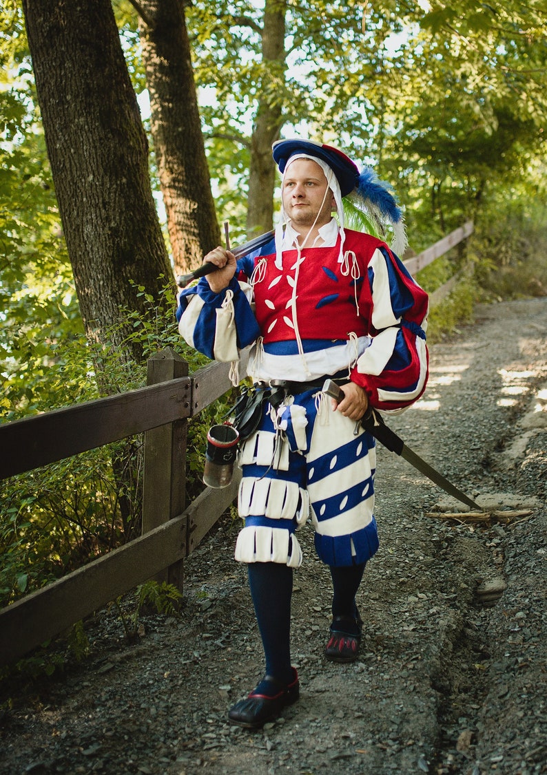 Men Renaissance Clothing Landsknecht Costume Men German - Etsy