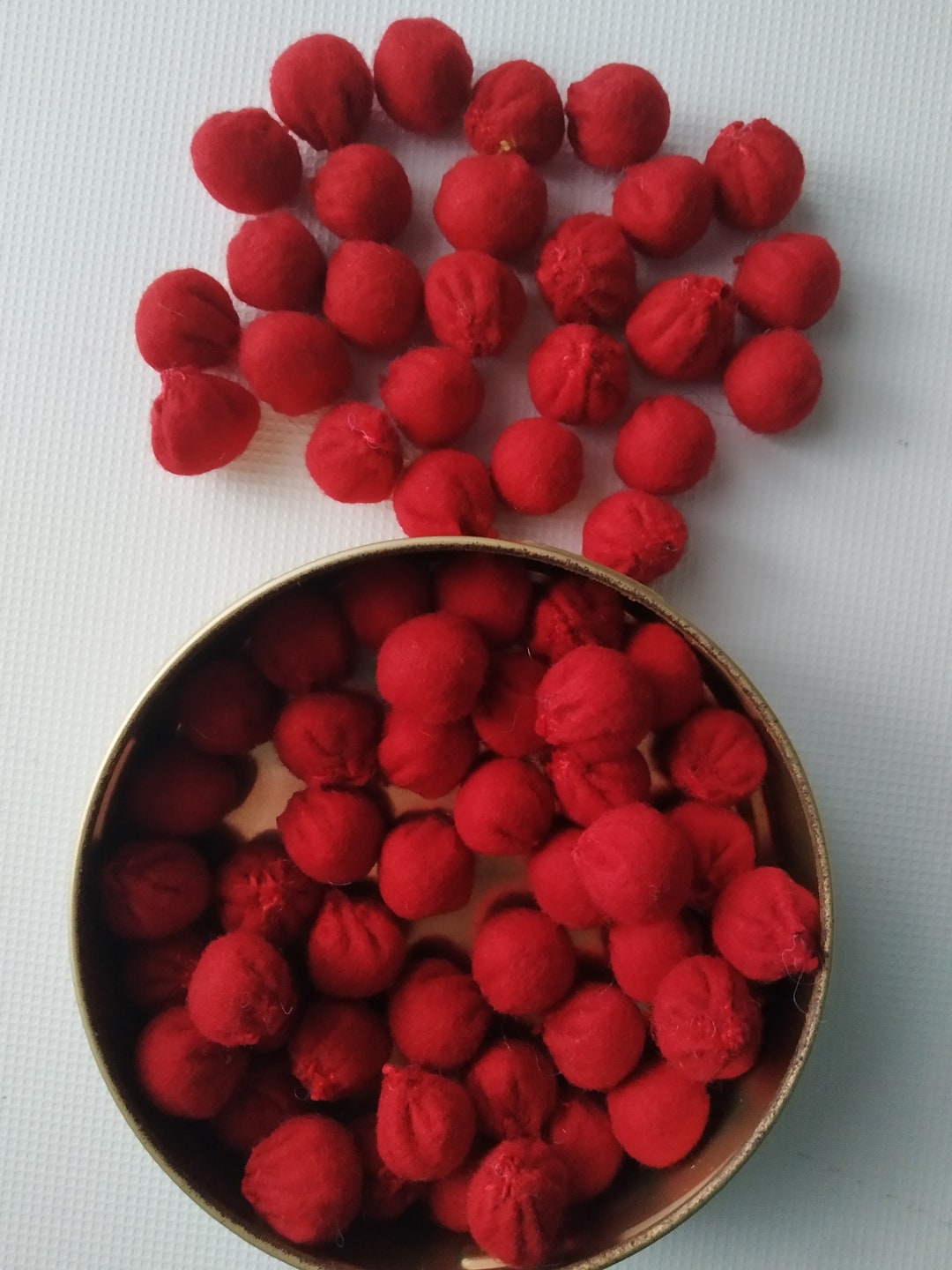 Medieval Handmade Woolen Buttons, Medieval Buttons for Historical ...