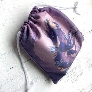 Dragon Tarot Bag Tarot Pouch Tarot Card Bag Drawstring - Etsy