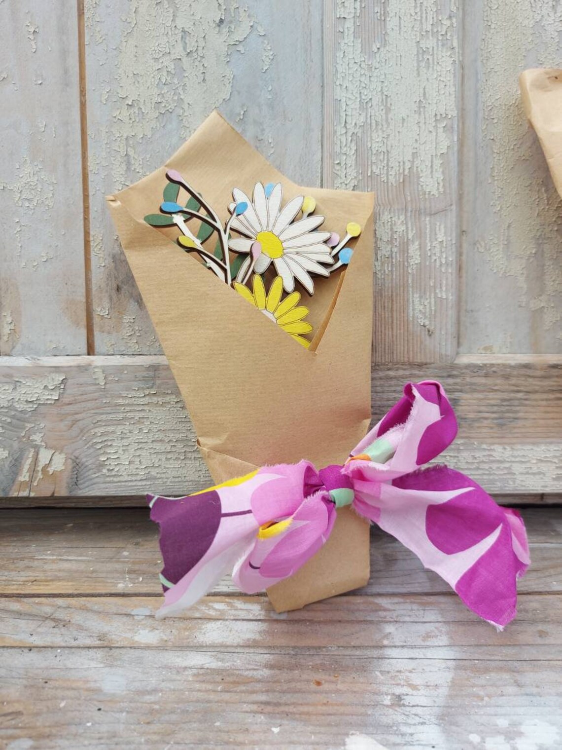 Flores de madera//Ramos Flores Madera//DECK Flores de | Etsy